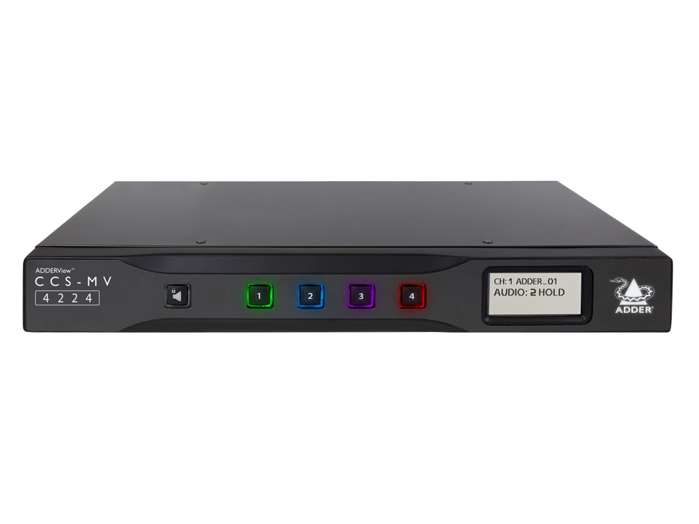 CCS-MV4224 Adder 4 port DP\HDMI to HDMI Multi-Viewer Switch