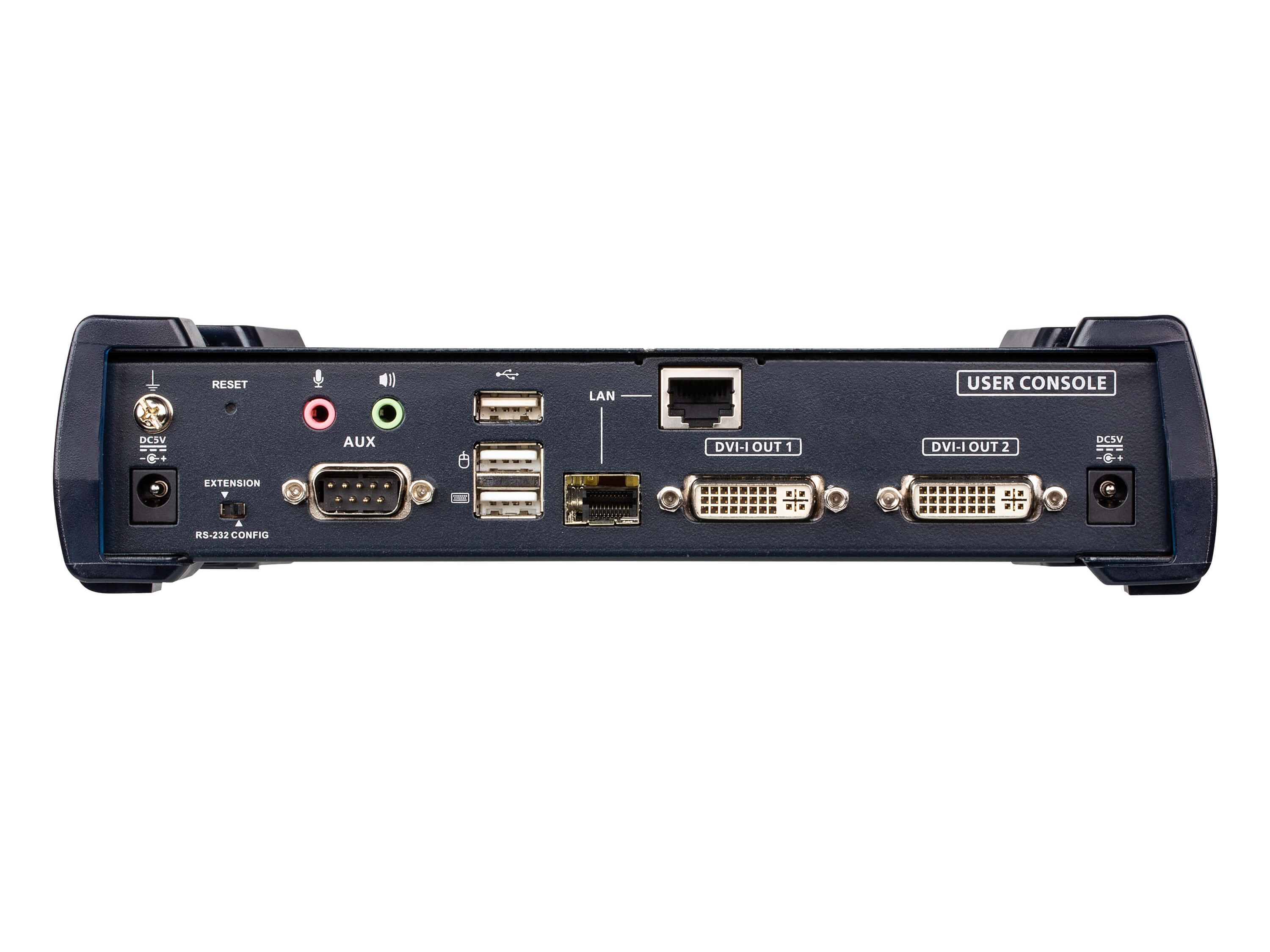 KE6940AR Aten DVI-I Dual Display KVM over IP Receiver