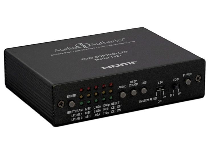 1322D Audio Authority HDMI EDID Controller 1322D Audio Authority HDMI EDID Controller
