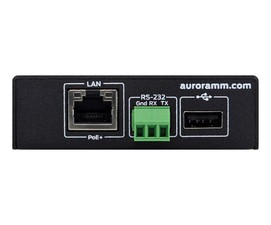 DTX-AMP25-M Aurora Multimedia Dante 25 Watt PoE+ Amplifier