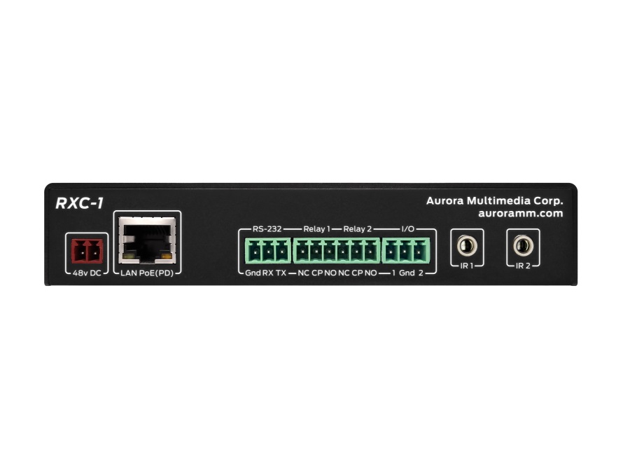 RXC-1-G2 Aurora Multimedia ReAX Control Processor with Serial/Relay/I/O ...