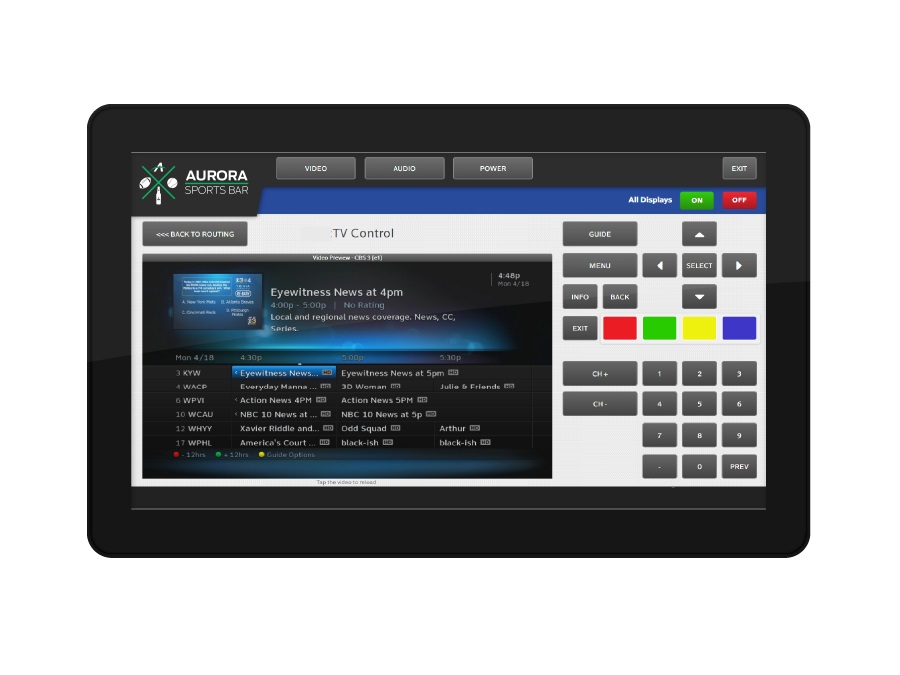 RXT-15VS-B Aurora Multimedia 15.6 inch VESA Mount ReAX Touch Panel ...