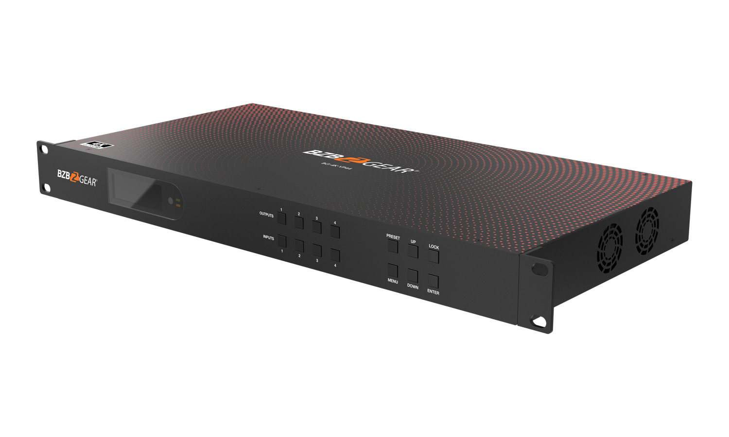 BG-4K-VP44 BZBGEAR 4x4 4K UHD Seamless HDMI Matrix Switcher/Video Wall ...