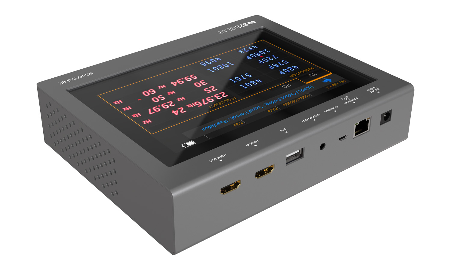 BG-AVTPG-8K BZBGEAR 8K UHD HDMI 2.1 48Gbps Advanced Signal Test ...