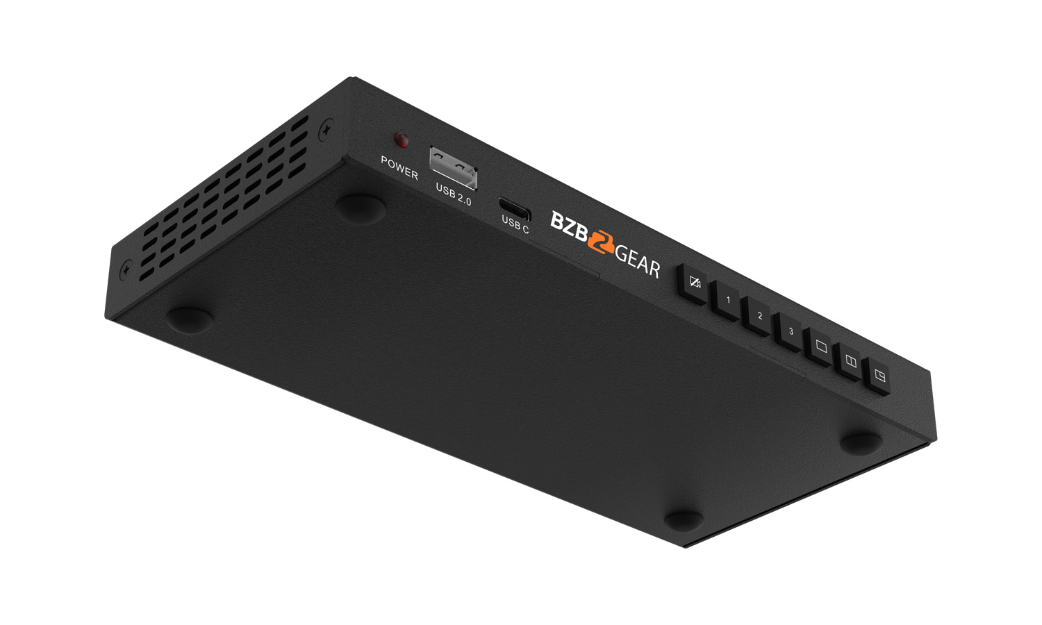 BG-UHM BZBGEAR 3-Port 4K UHD USB/HDMI Camera Video Selector and Mixer