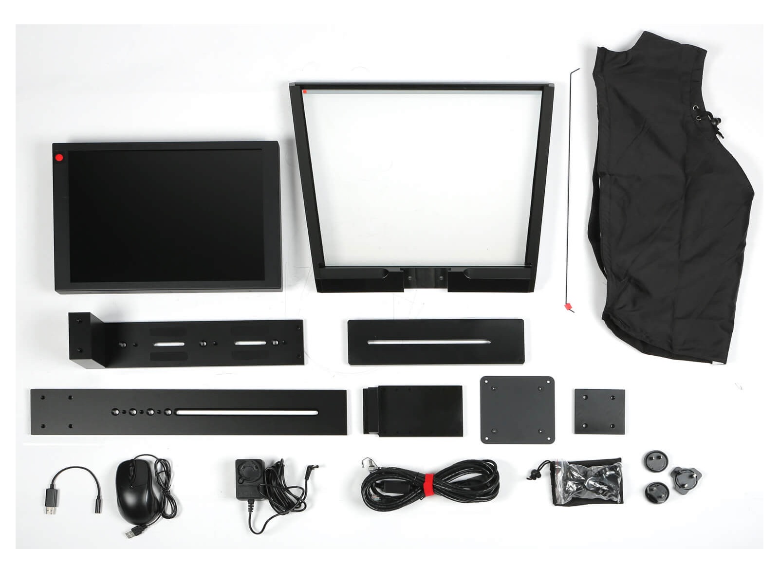 TP-700 Datavideo Universal Large Screen Prompter Kit with ENG and ...