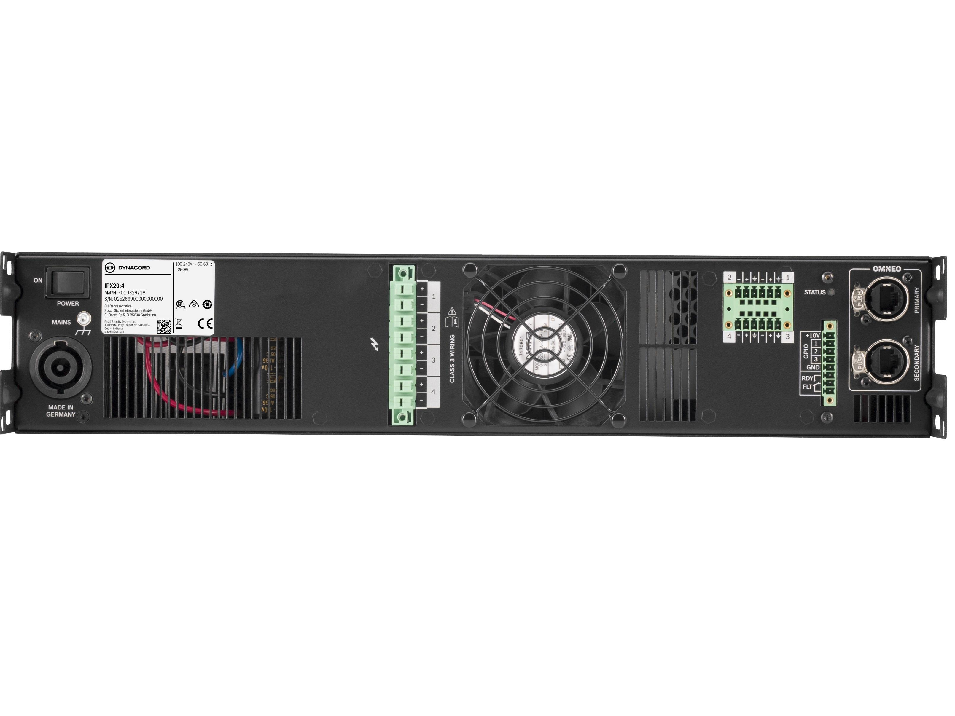 Make an Offer for IPX20:4 Dynacord DSP Power Amplifier 4x5000W with ...