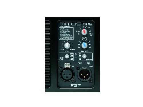MITUS 212 FSA FBT 1200W 138dB SPL Processed Flyable Active Subwoofer