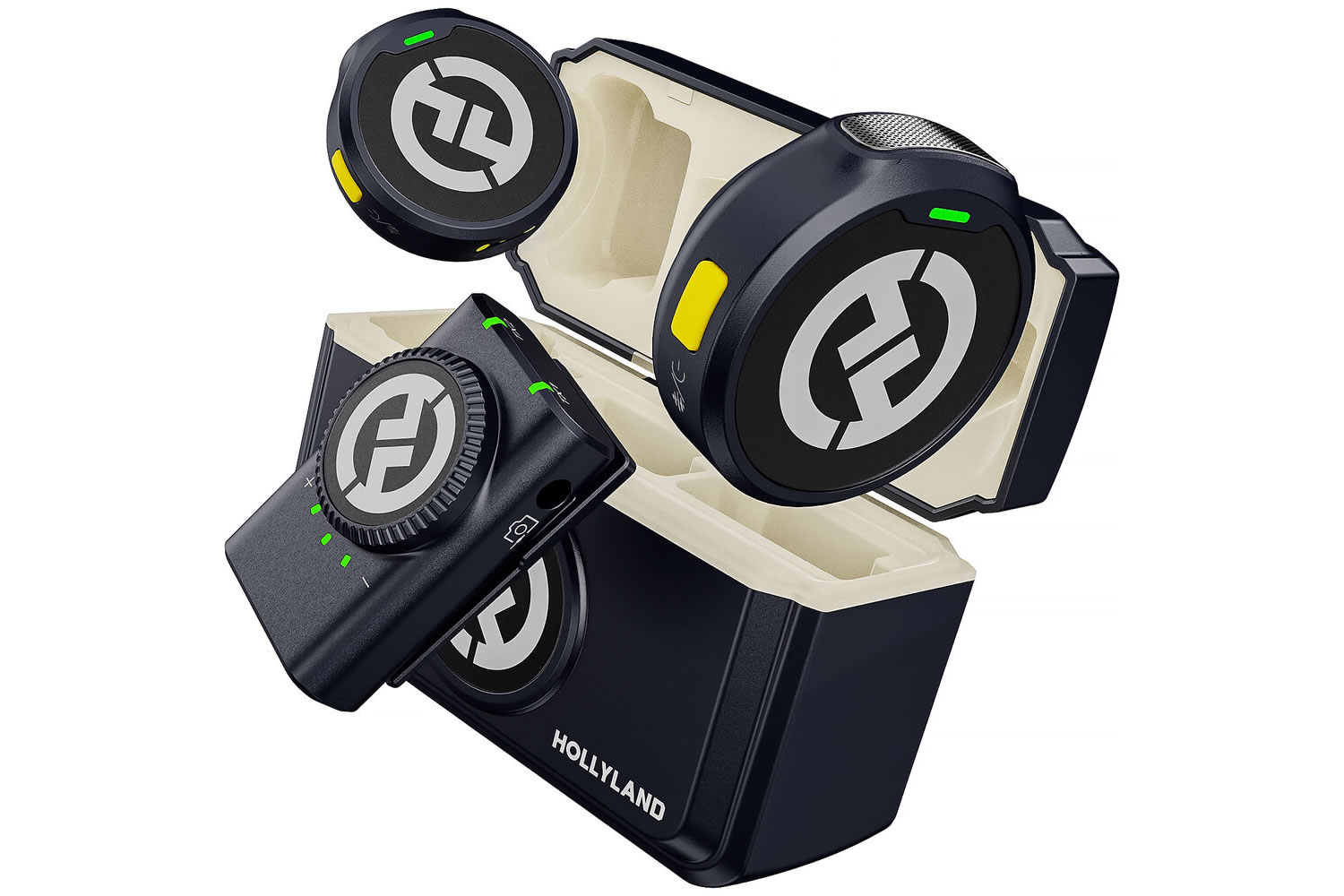 LARK M2 Camera Hollyland LARK M2 DUO Wireless Camera-Mount Microphone ...