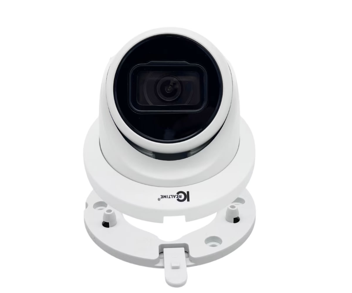 IPMX-E40F-IRW3 ICRealtime 4MP IP Indoor/Outdoor Size Eyeball Dome Camera