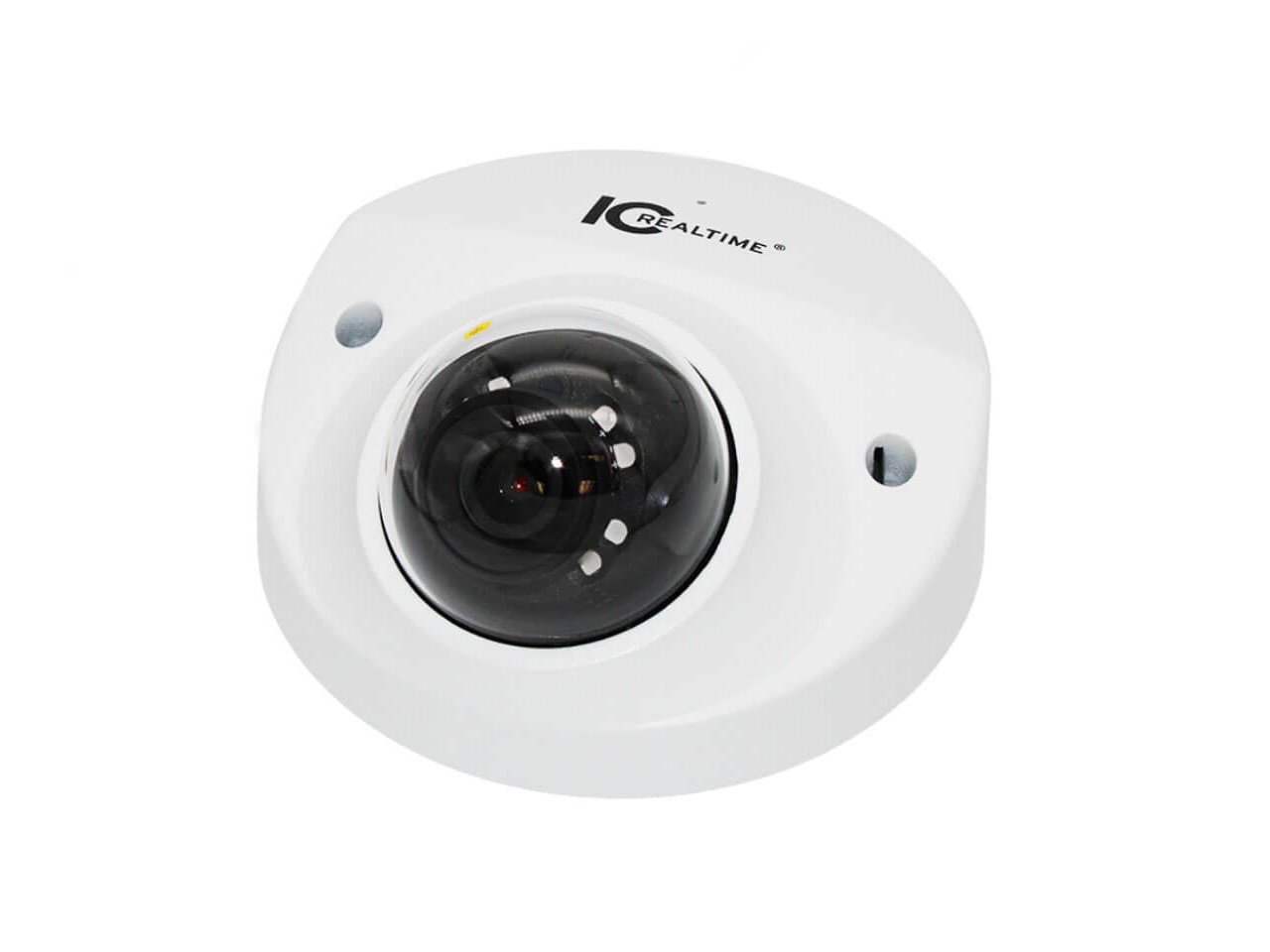 IPMX-W40F-IRW2 ICRealtime 4MP IP Indoor/Outdoor Small Size Vandal Dome Camera/164ft IR/PoE ...