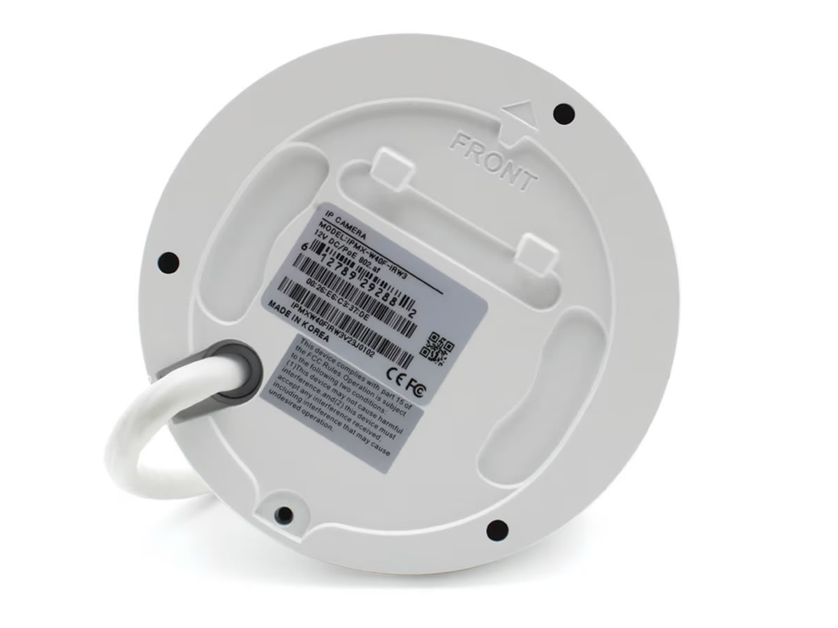 IPMX-W40F-IRW3 ICRealtime 4MP Mini Wedge Vandal-Proof Dome/Indoor ...