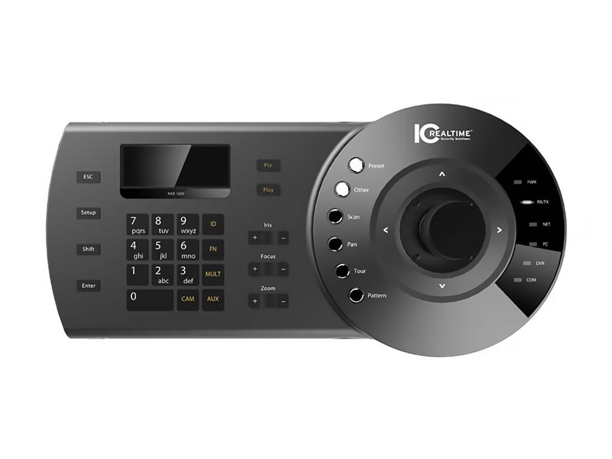 KB-KB300-V2 ICRealtime Network Based High Speed Controller 3D PTZ/DVR Joystick