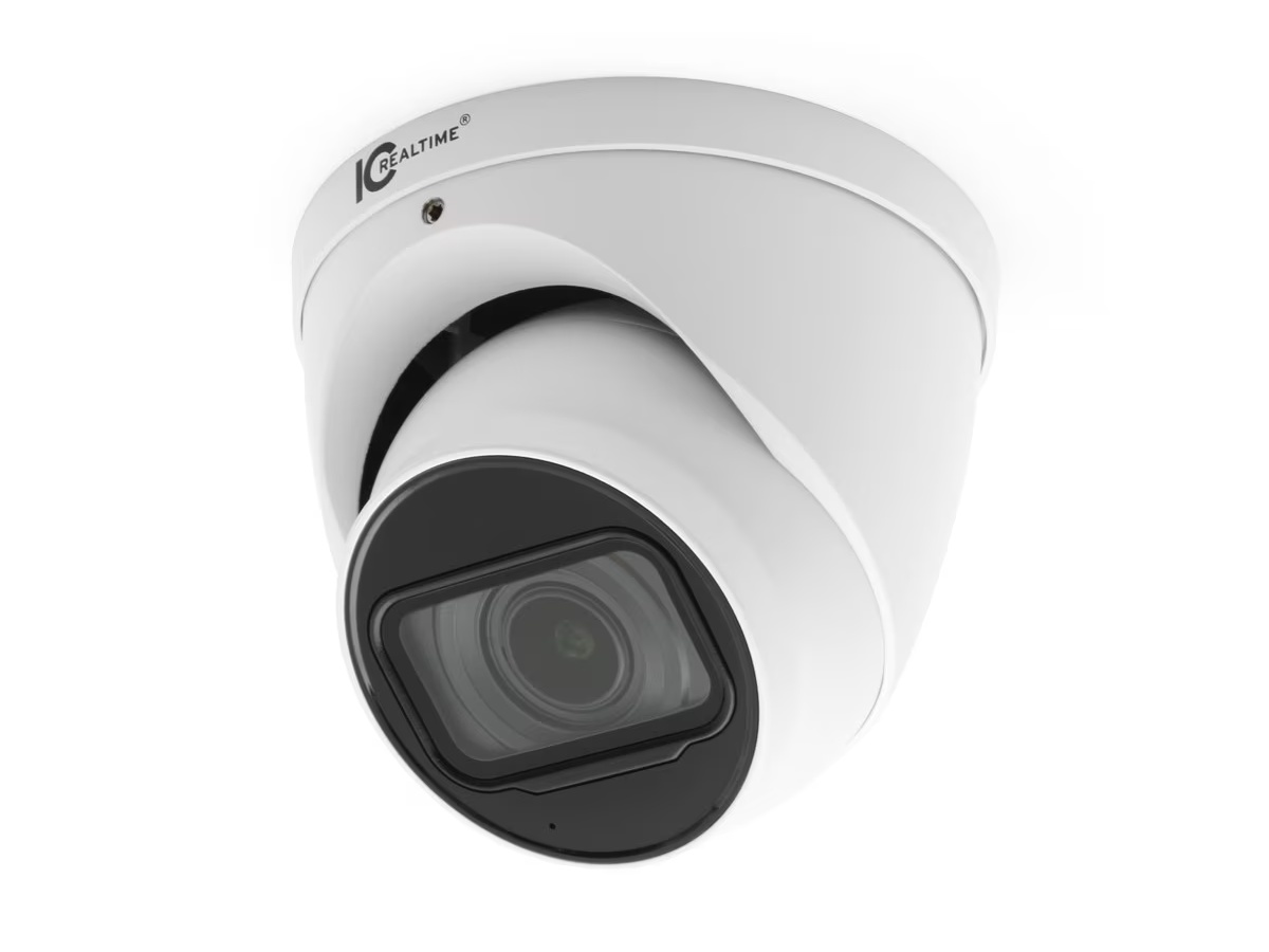 HDEG-E80V-IRM1 ICRealtime 8MP 4K Eyeball Varifocal Dome Camera IR 196ft ...