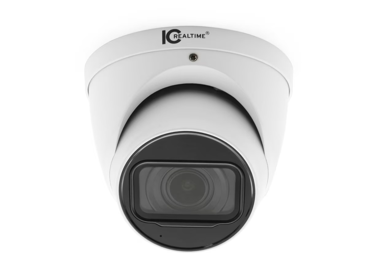HDEG-E80V-IRM1 ICRealtime 8MP 4K Eyeball Varifocal Dome Camera IR 196ft ...