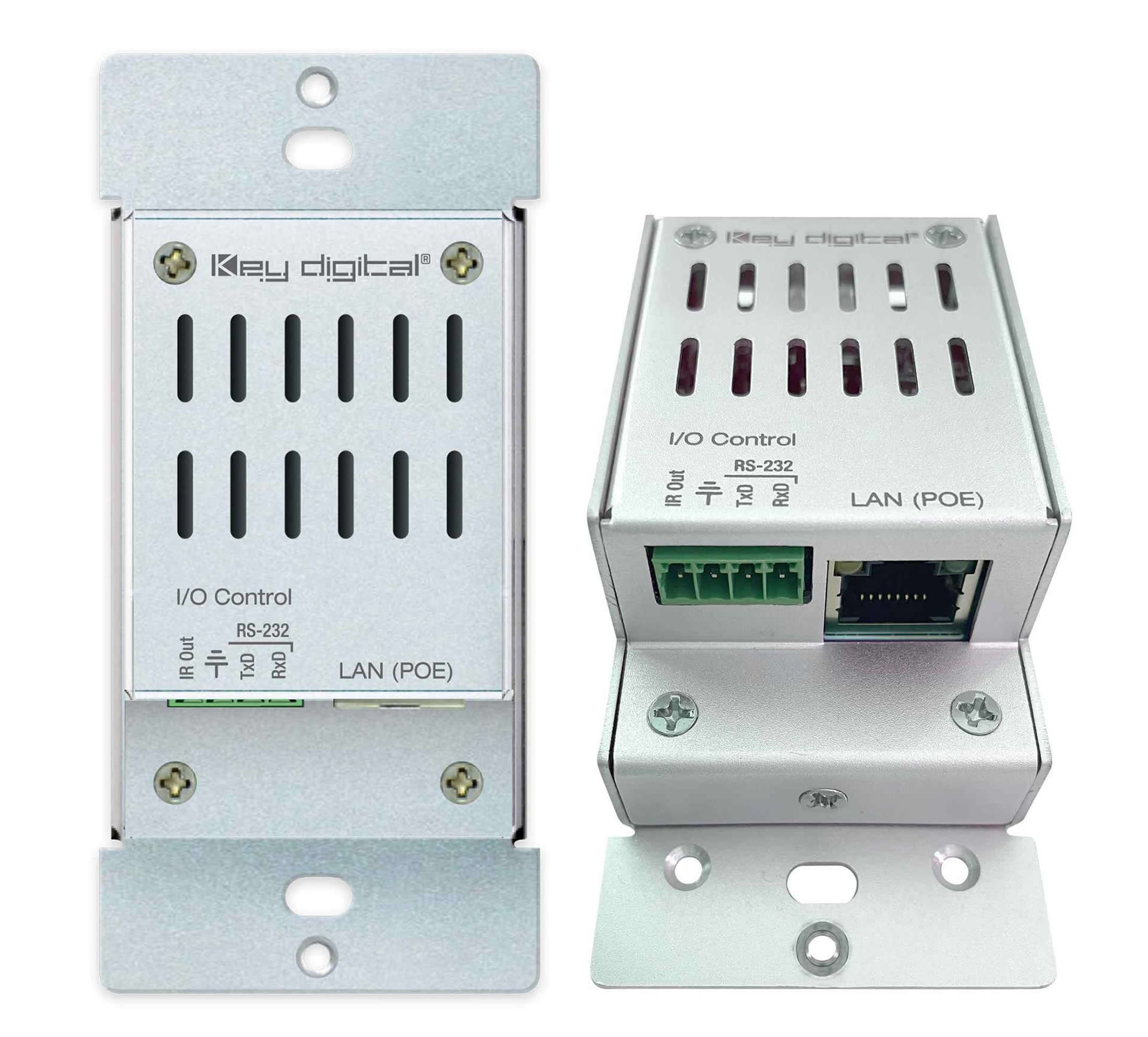 KD-WP8-3 Key Digital 8-Button Programmable IP / RS-232 / IR Control ...
