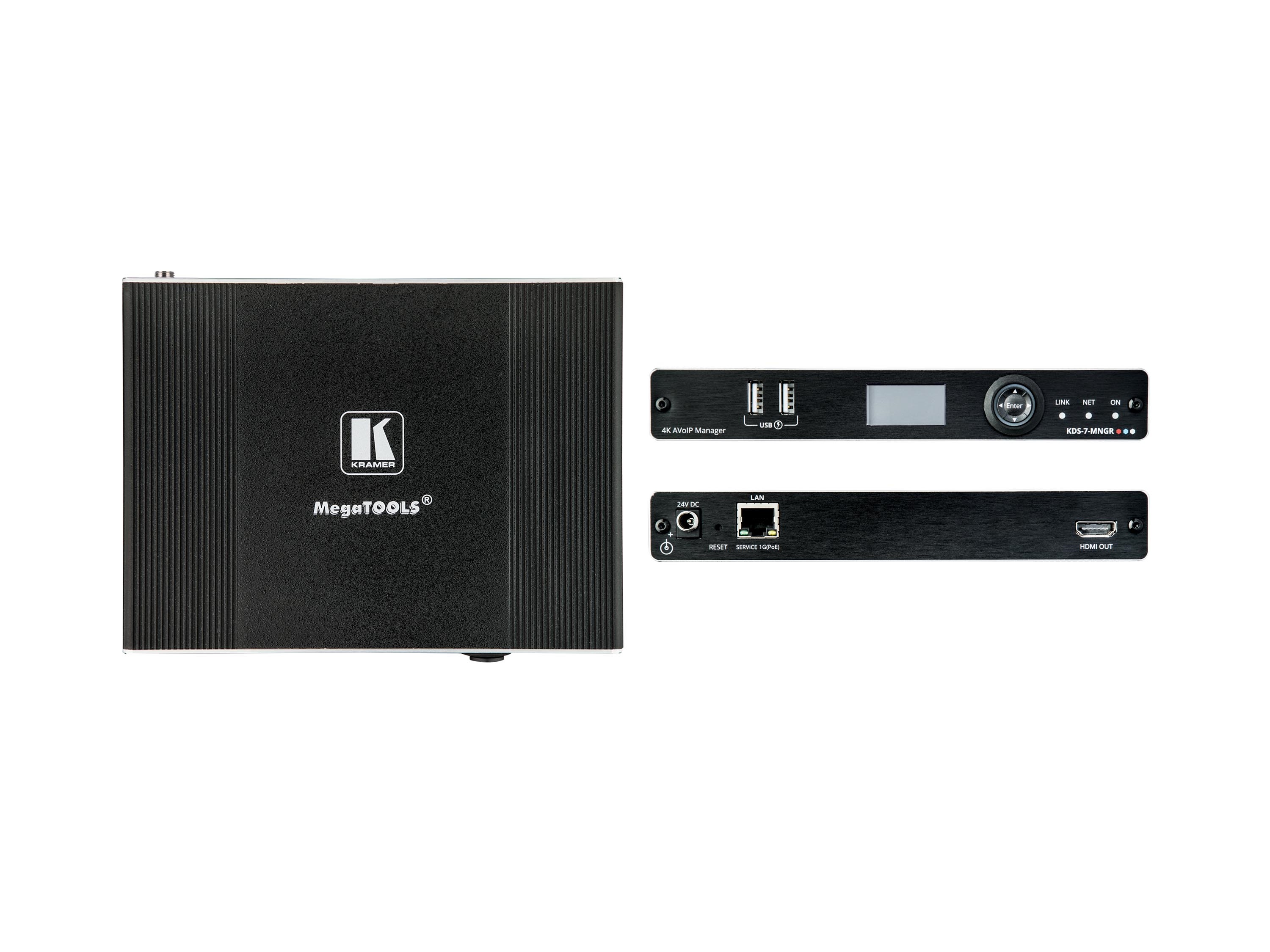 KDS-7-MNGR Kramer High-Performance/Highly-Scalable AVoIP Manager for ...