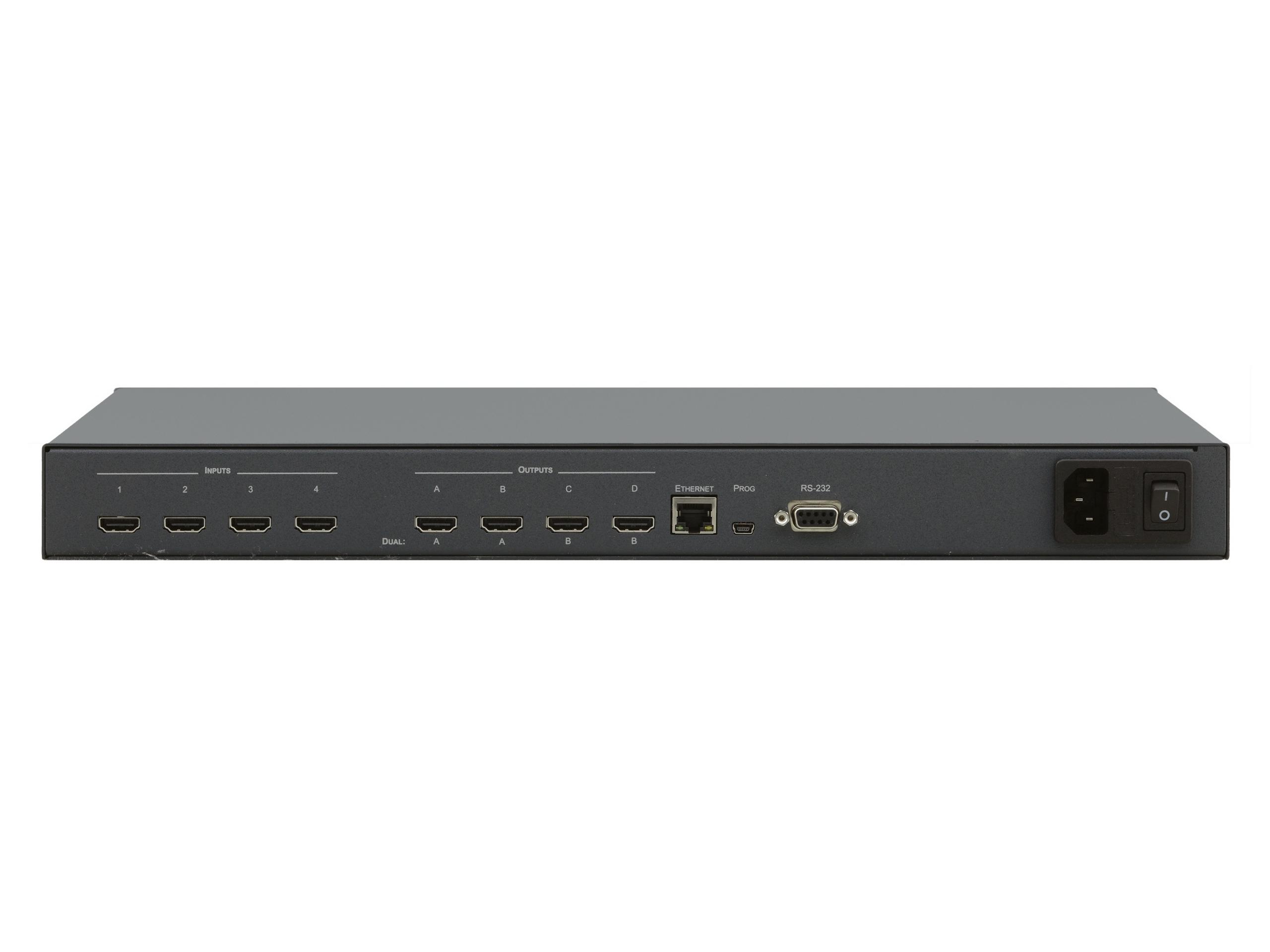HDMI Matrix Switchers & Receivers in 4x2, 4x4 or 8x8