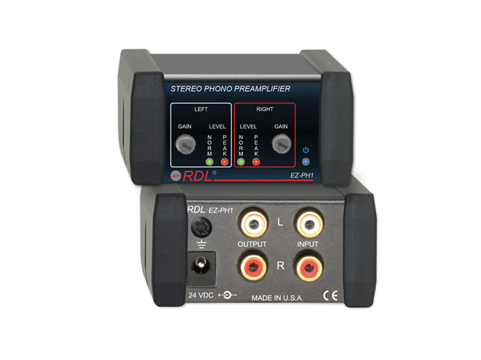EZ-PH1X RDL Stereo Phono Preamplifier / RIAA Equalization / Front GAIN ...