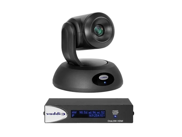 999-99600-100 Vaddio RoboSHOT 12E HDBT OneLINK HDMI System (Black)