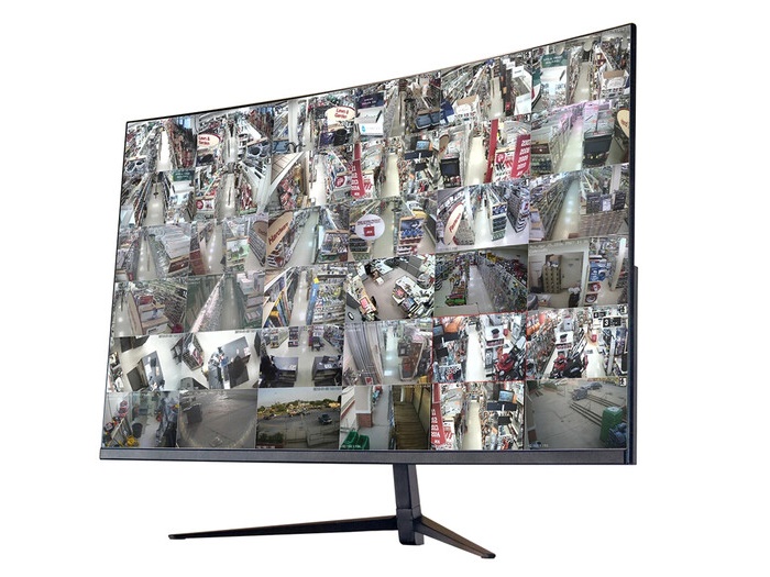 VZ-27CGM ViewZ 27 inch LED-Backlit Curved Surveillance Monitor